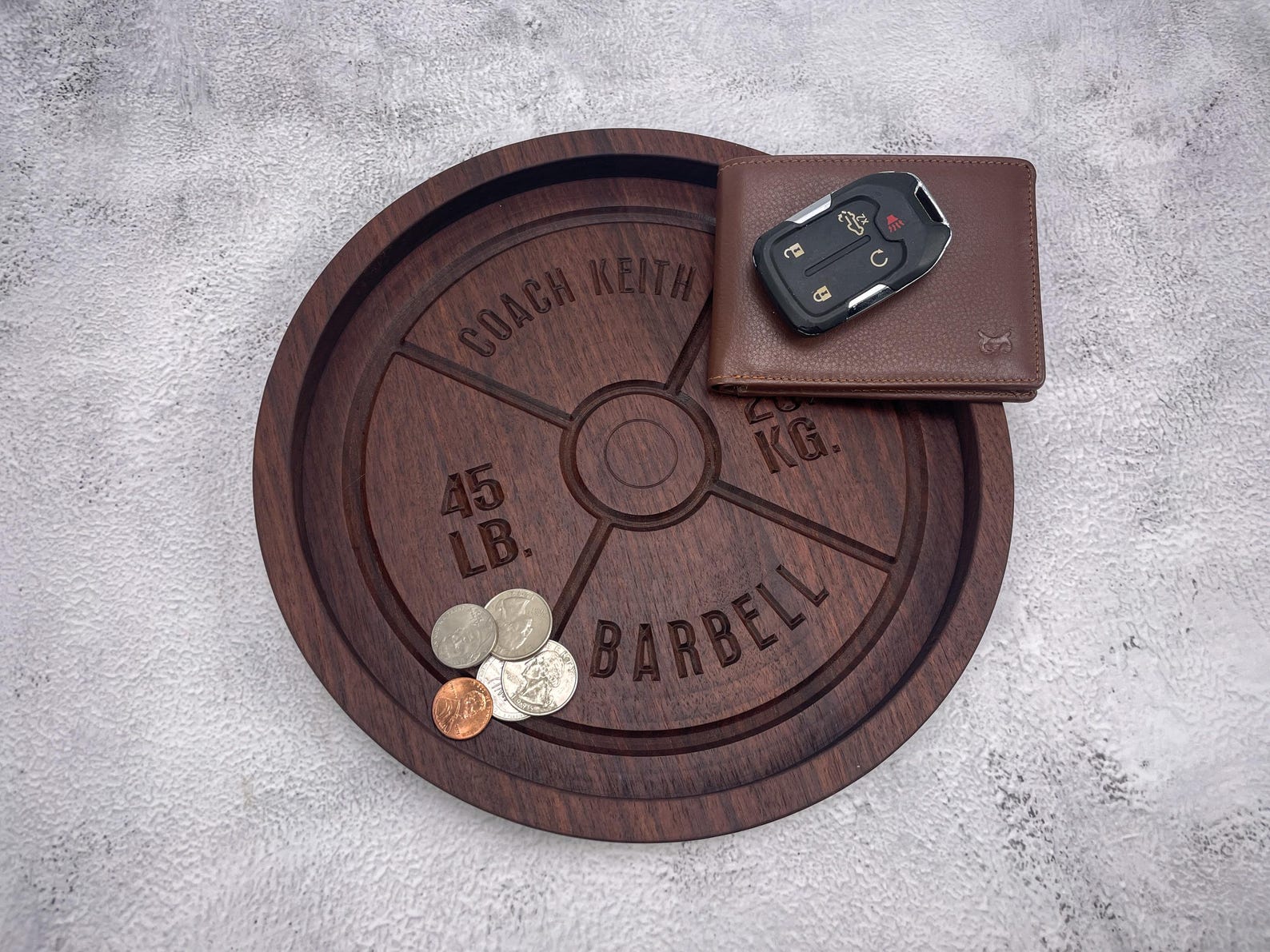 Personalized Fitness Gift, Catch All Tray, Gift for Gym Lover ...