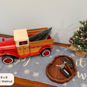 Santa Wood Tray, Christmas Decor, Holiday Decor, Christmas Gifts for ...