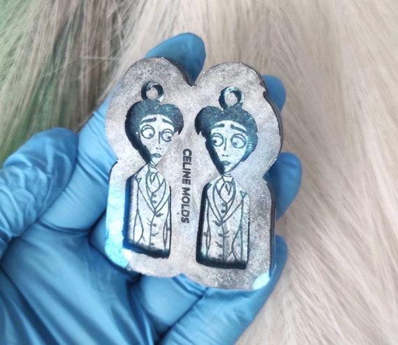 Victor Van Dort Mold Corpse Bride Earrings Mold Keychain - Etsy