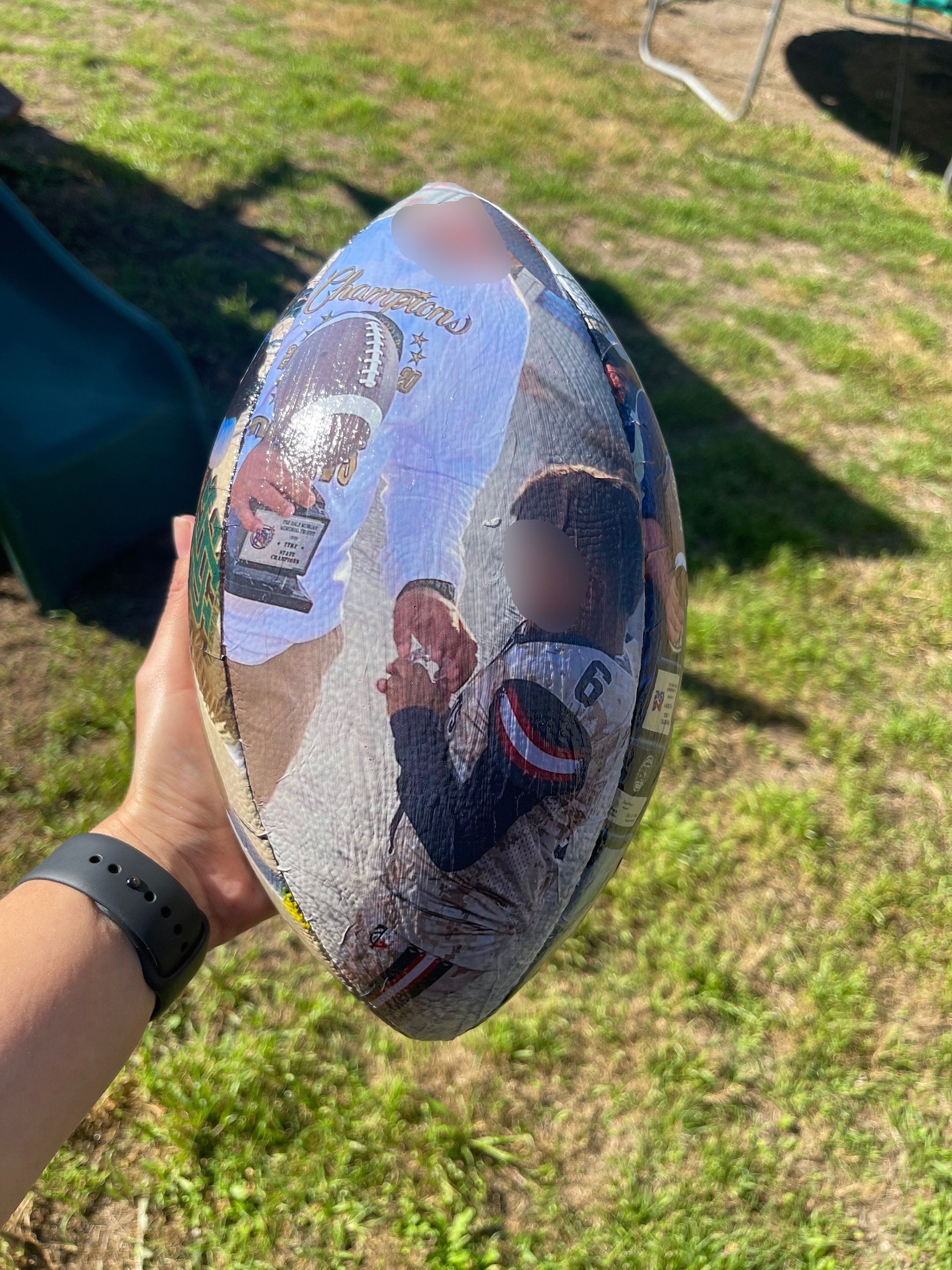 Customized Football With Photos - Etsy