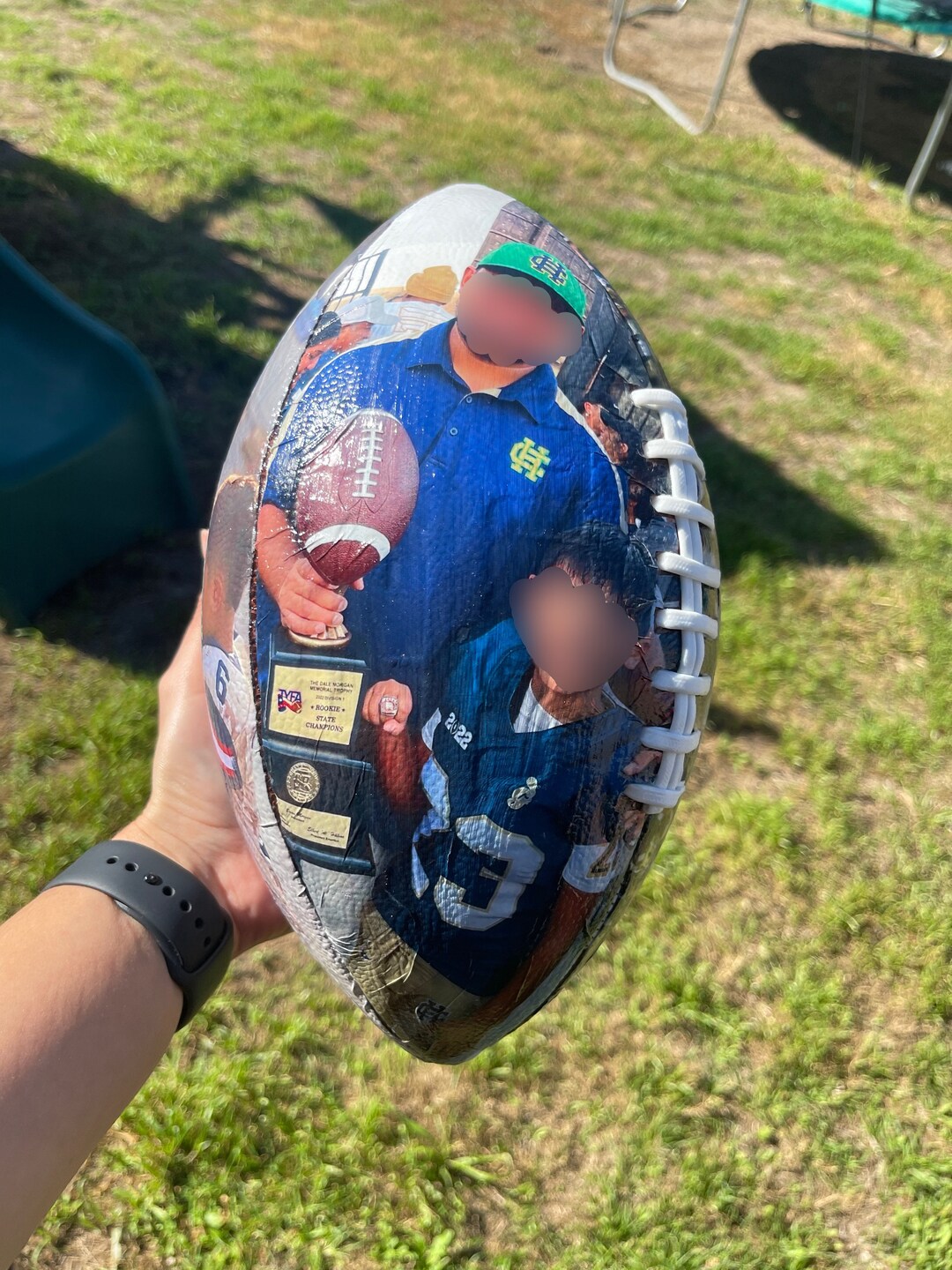 Customized Football With Photos - Etsy
