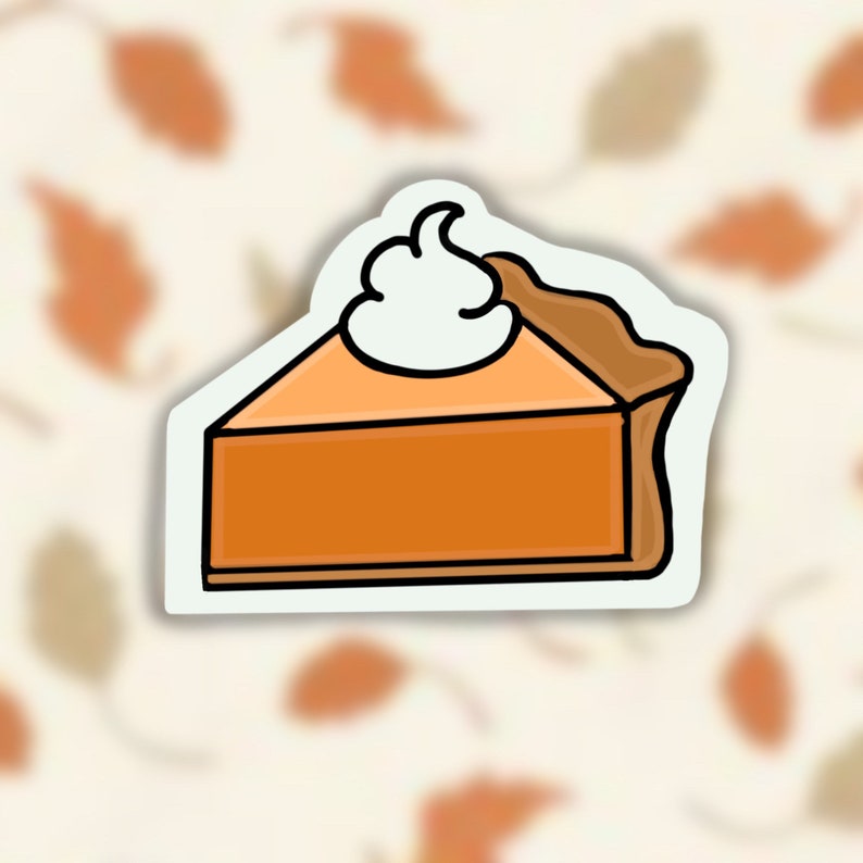 Pumpkin Pie Sticker - Etsy