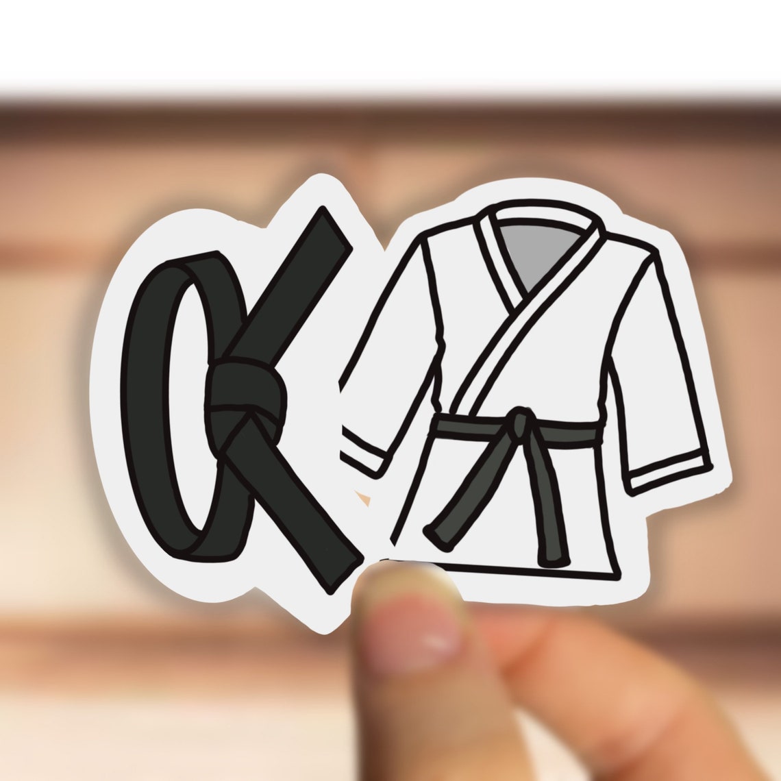 Karate Sticker Pack - Etsy