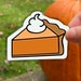 Pumpkin Pie Sticker - Etsy