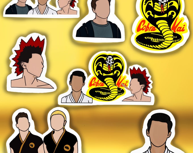 Cobra Kai Sticker Pack - Etsy