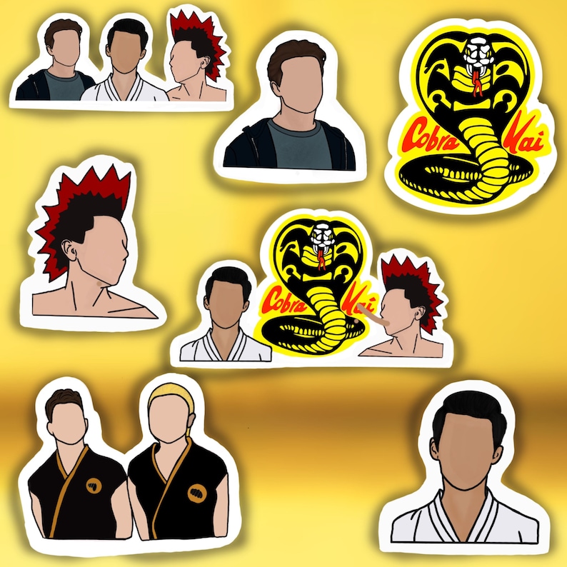 Cobra Kai Sticker Pack | Etsy