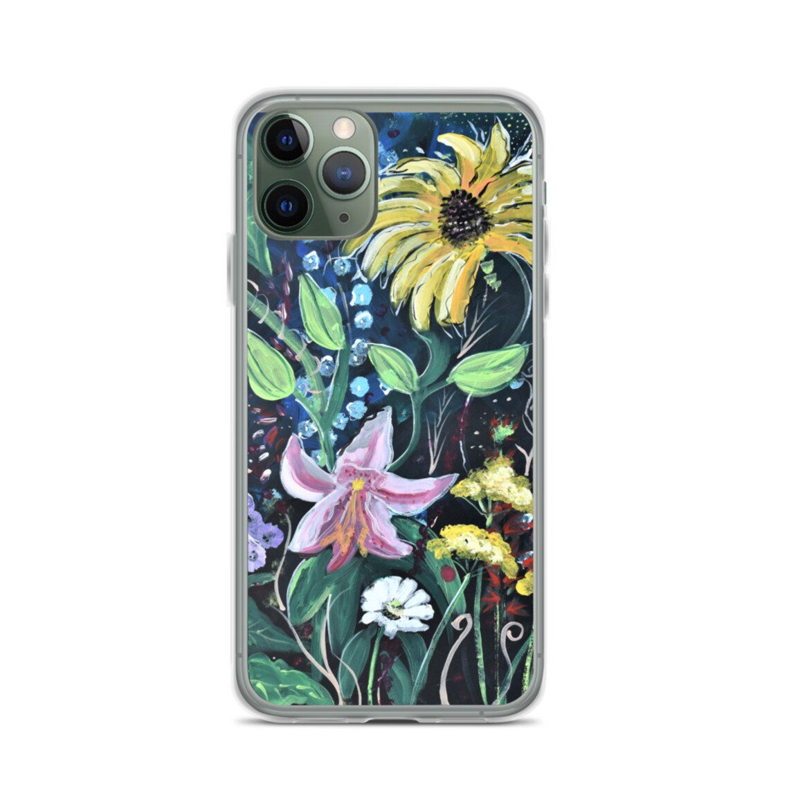 Floral iPhone 12 11 Pro Max Case iPhone 12 Mini Case iPhone XR - Etsy