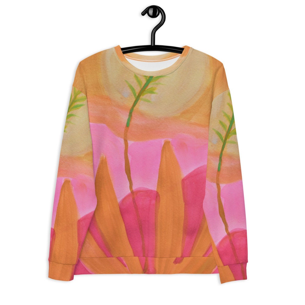 Women's Artsy Sweatshirt-boho Printed Sweatshirt - Etsy