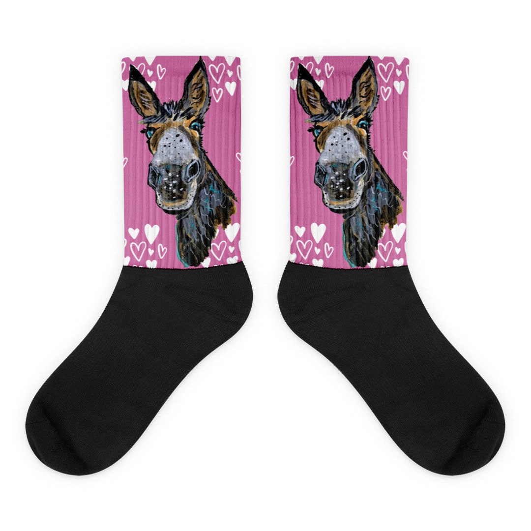 Donkey Funny Socks-socks for Women-fun Donkey Socks-best Selling Socks ...