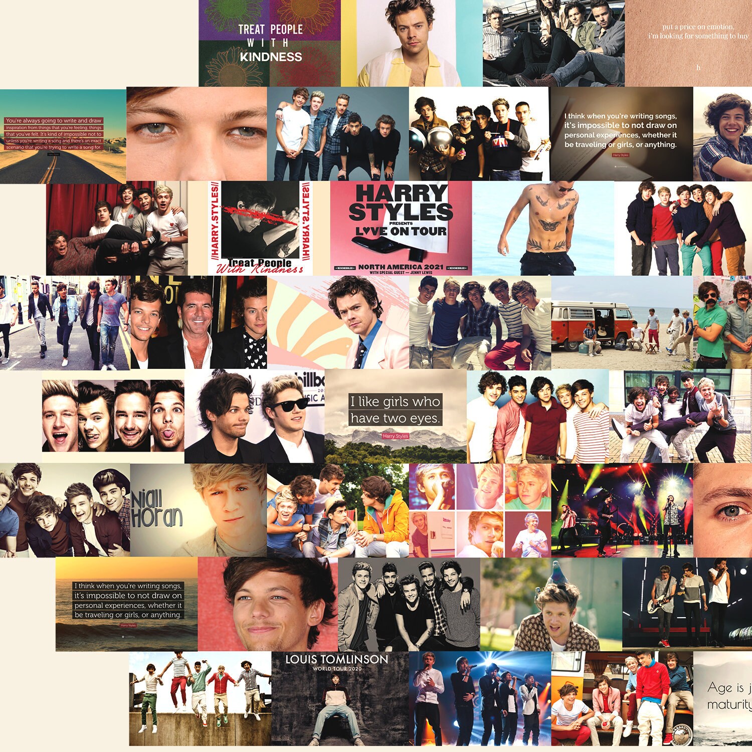 Louis Tomlinson Collage