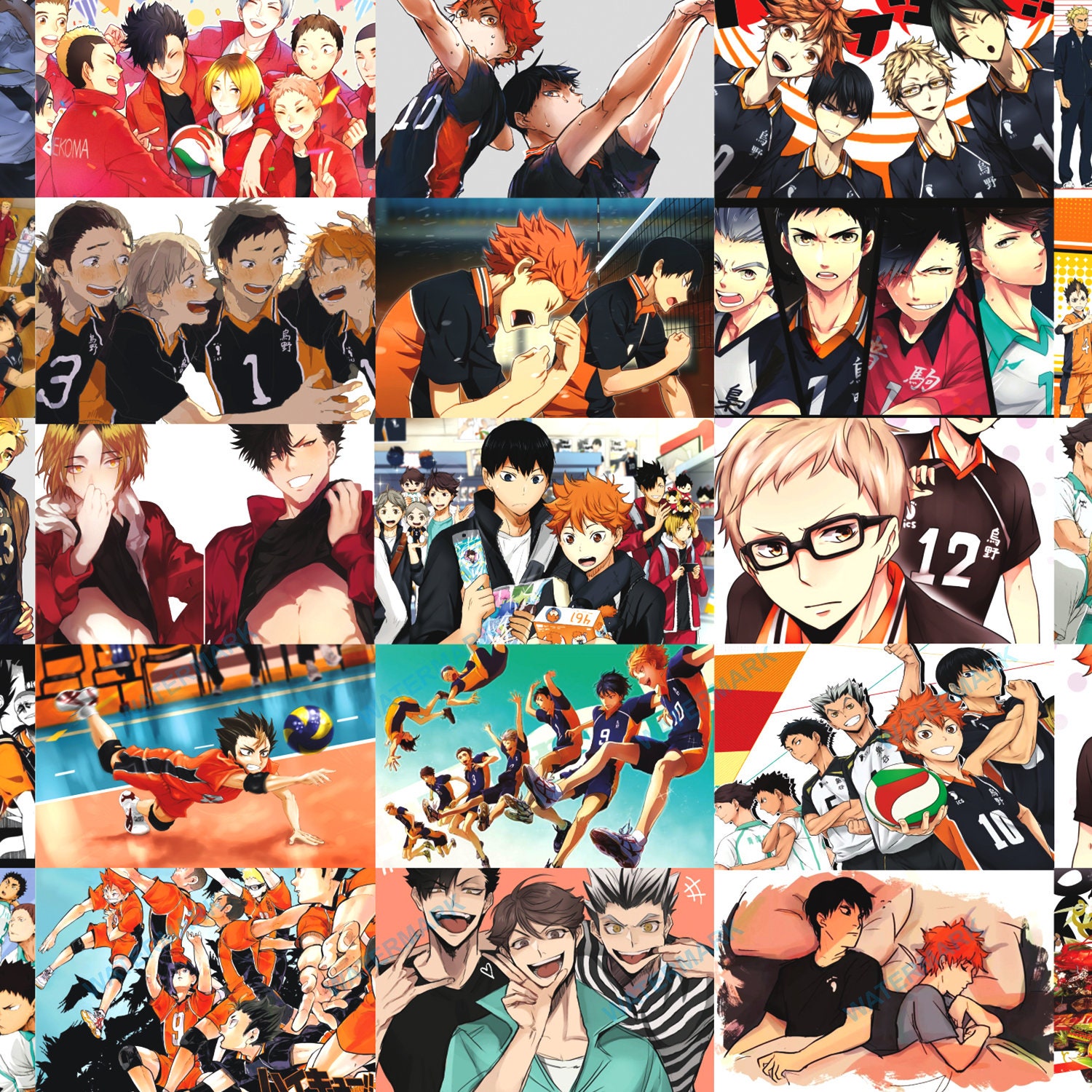 Wall Collage Kit Digital 100pcs Manga Panel - Etsy New Zealand