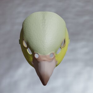 Parakeet Mask .STL Files for 3D Printing - Etsy