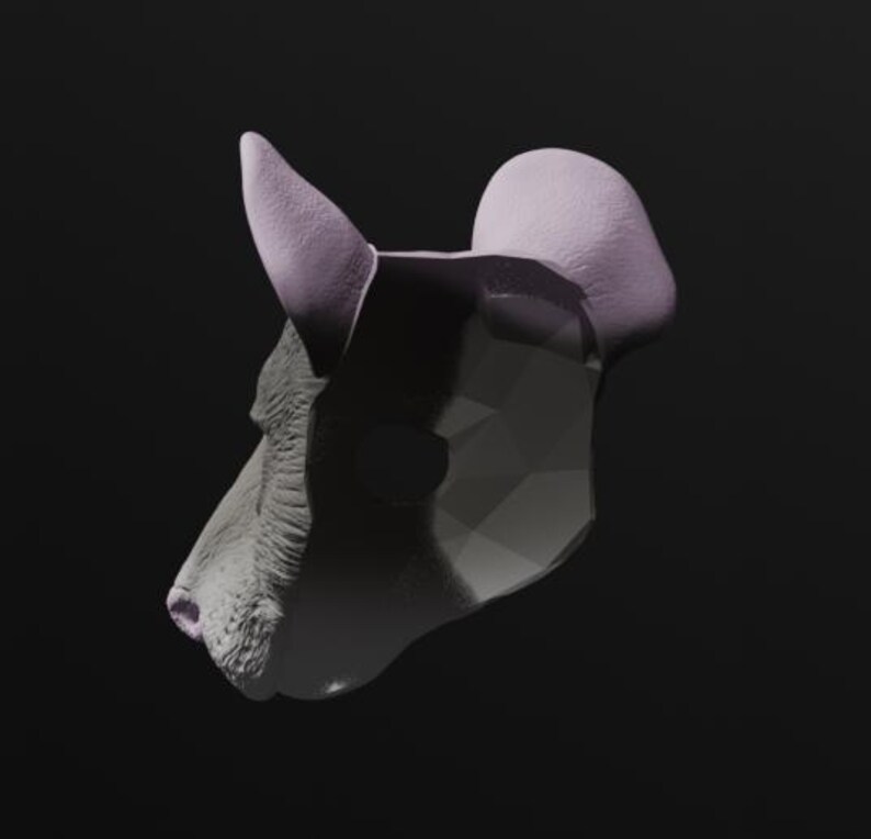 Rat Larp Mask .STL Files for 3D Printing - Etsy
