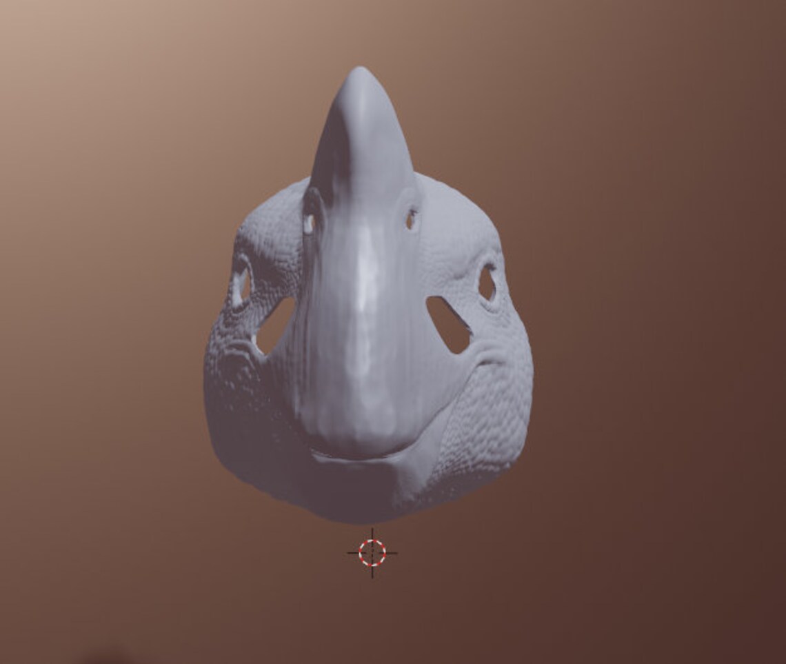 Citipati Mask .STL Files for 3D Printing - Etsy