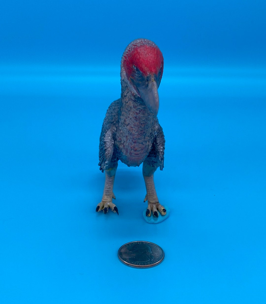 Physical 3D Printed Terror Bird Figurine - Etsy