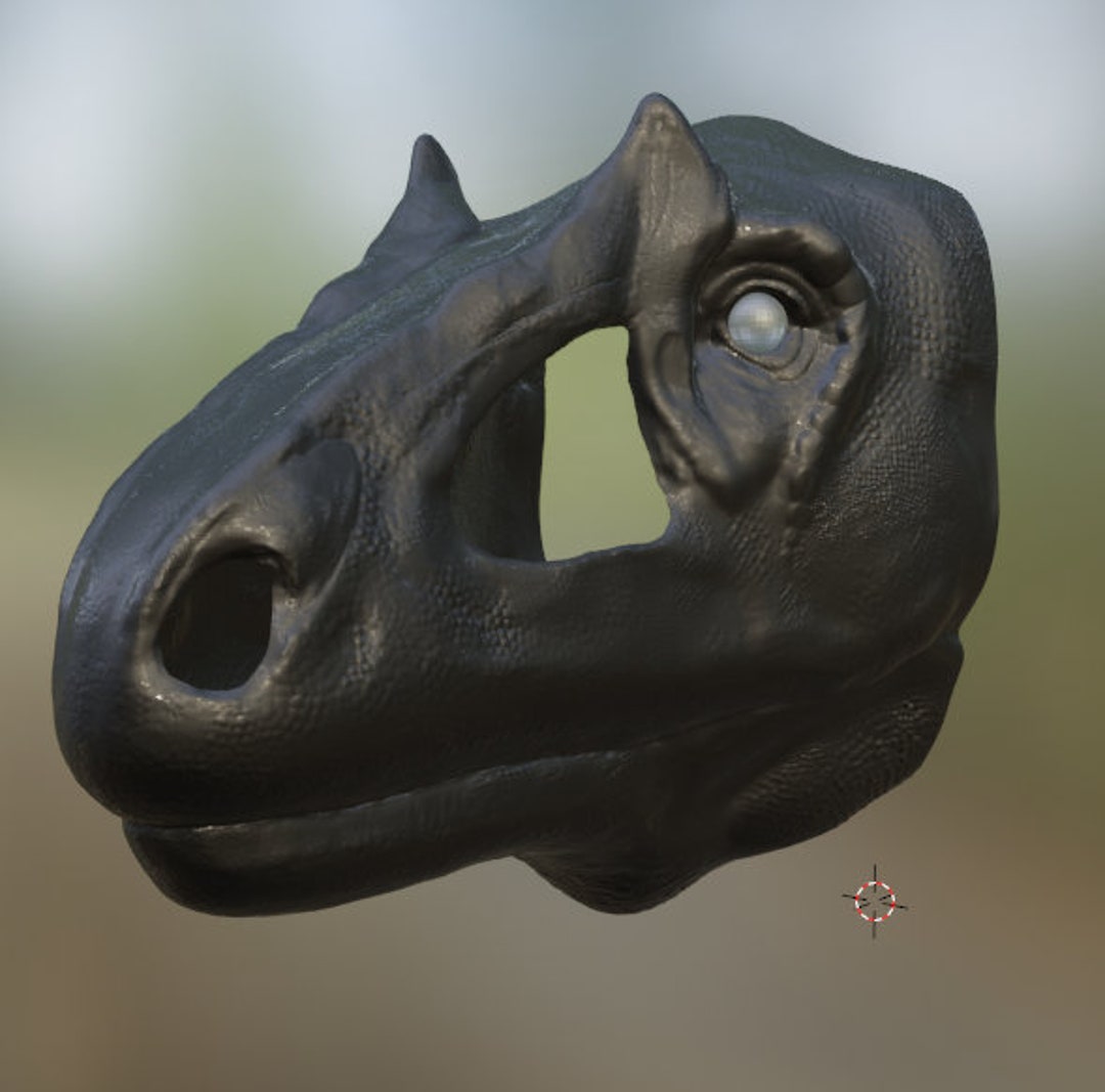 Allosaurus Mask .STL Files - Etsy