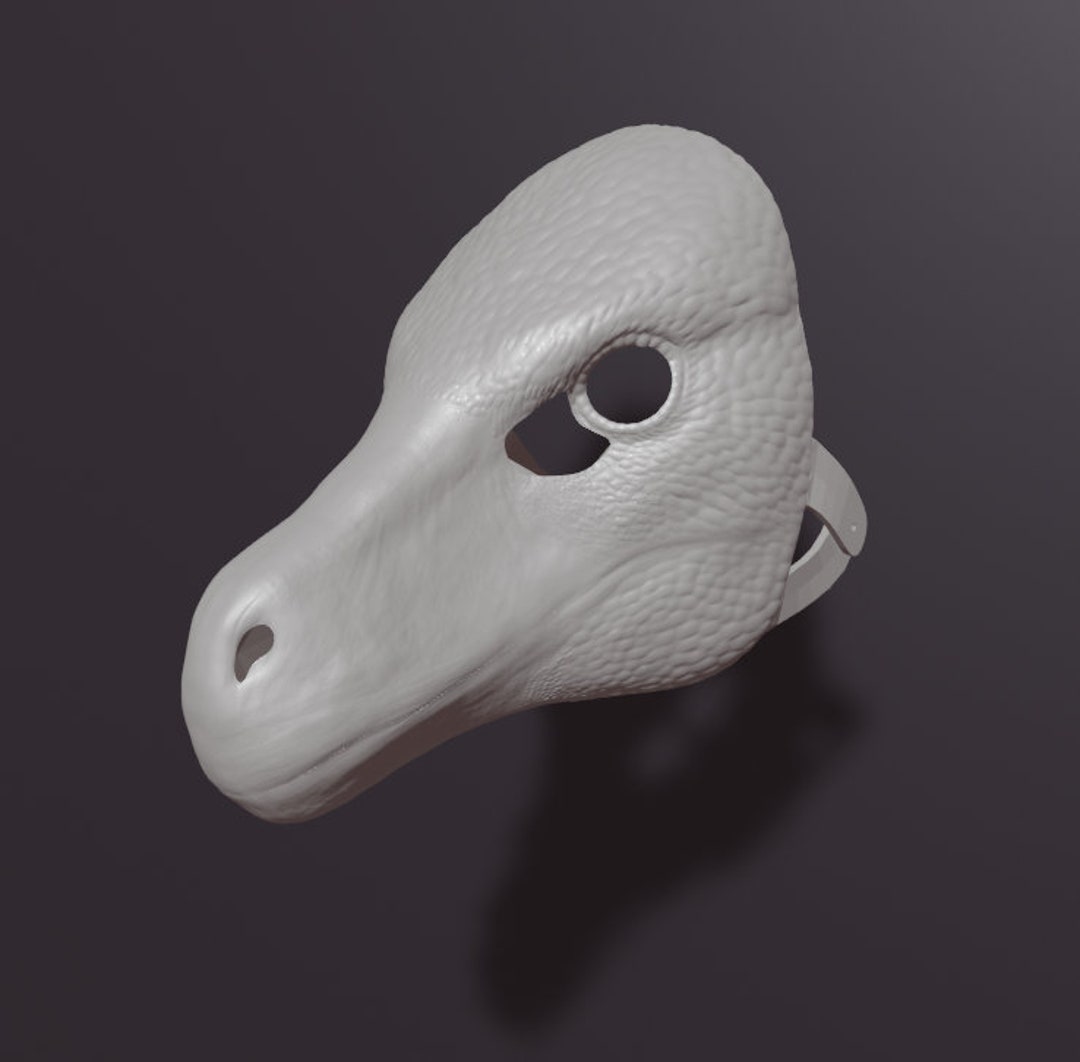 Velociraptor Mask V3 .STL Files for 3D Printing - Etsy