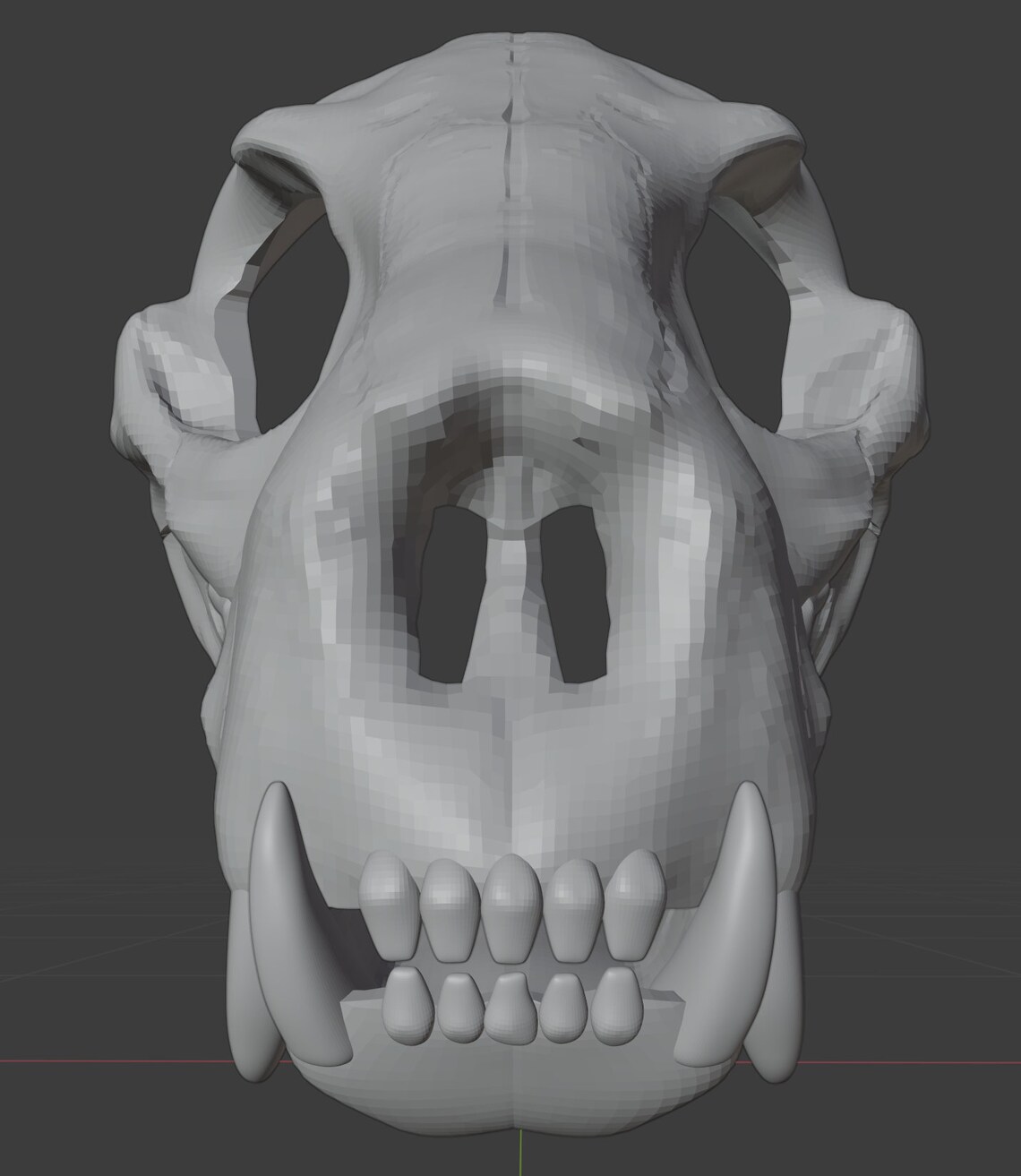 Archivos de modelo Jackal Skull 3D - Etsy España