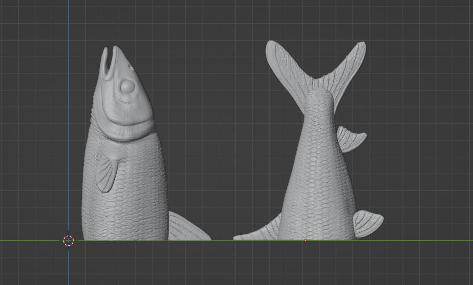 Bonefish Sculpture .STL Files for 3D Printing - Etsy
