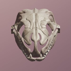 Burmese Python Skull Mask .STL Files for 3D Printing - Etsy