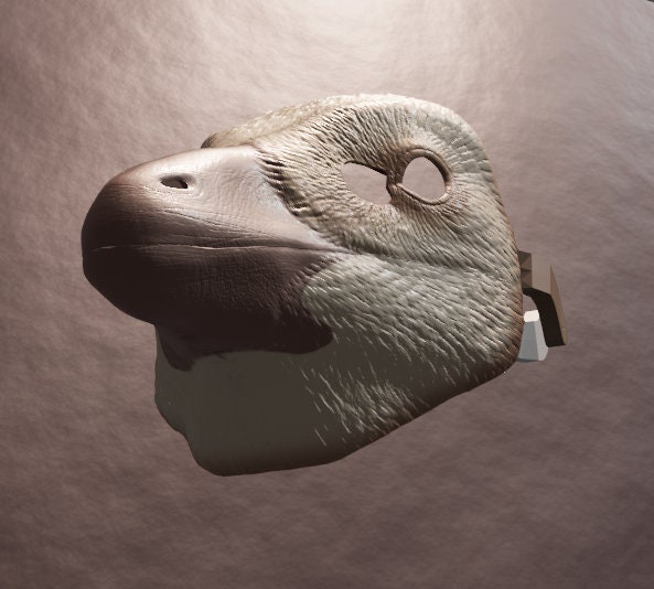 Mononykus Mask .STL Files for 3D Printing - Etsy