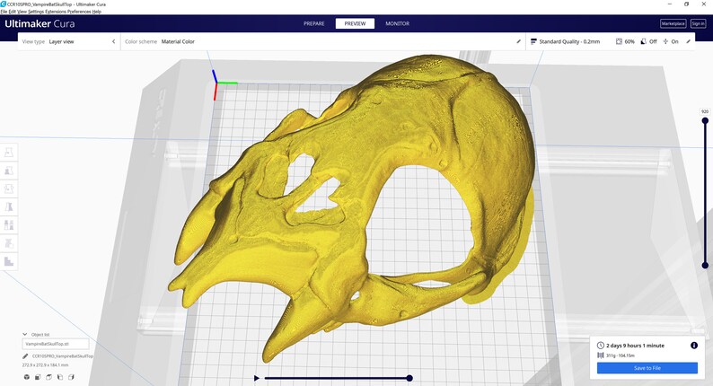 Vampire Bat Skull Mask .STL Files for 3D Printing | Etsy