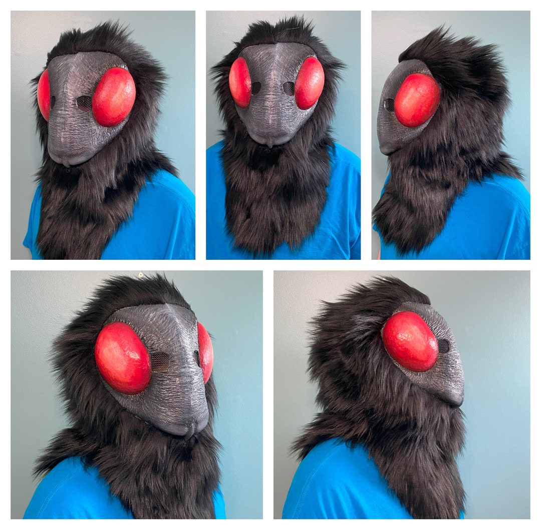Moth Man Fursuit Head - Etsy