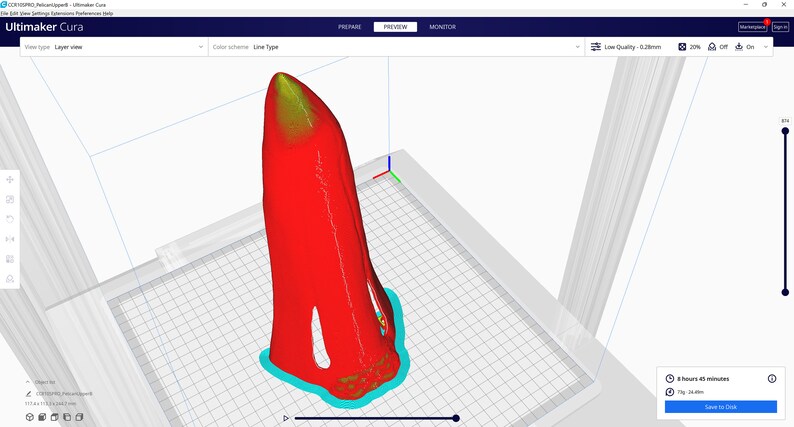 Pelican Mask .STL Files for 3D Printing - Etsy