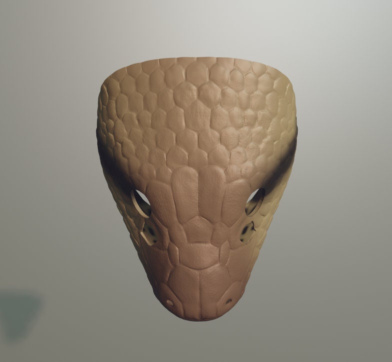 Anaconda Mask .STL Files for 3D Printing - Etsy