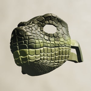 Lizardman Mask .STL Files for 3D Printing - Etsy