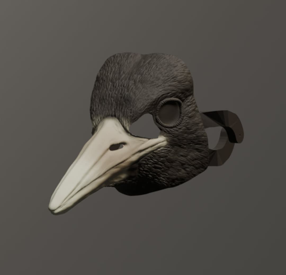 Ivory Billed Woodpecker Mask .STL Files for 3D Printing - Etsy