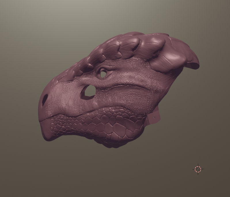 Dragonborn Mask .stl Files for 3D Printing - Etsy