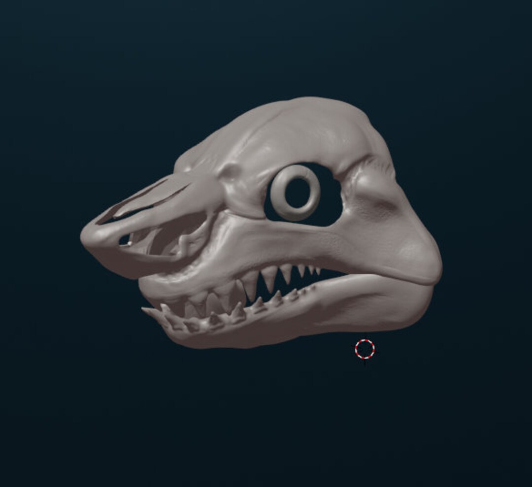 Shark Skull Mask .STL Files for 3D Printing - Etsy