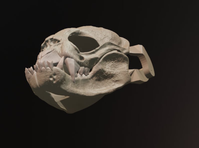 Vampire Bat Skull Mask V2 .STL Files for 3D Printing - Etsy