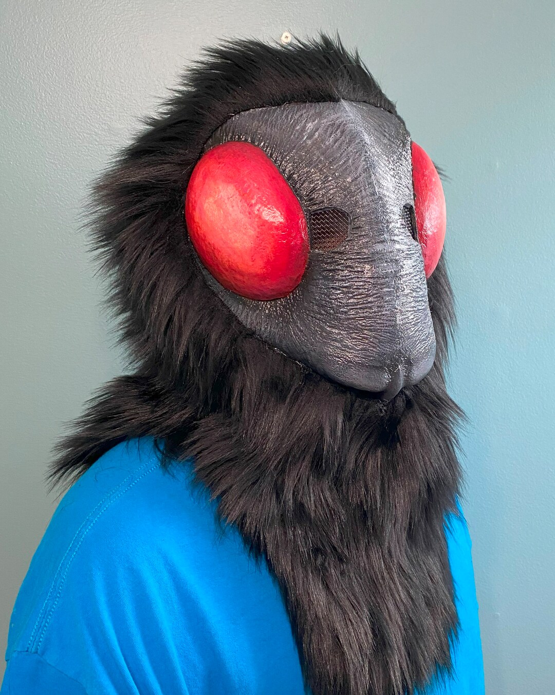 Moth Man Fursuit Head - Etsy