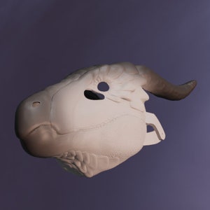 Spikey Dragon Mask .STL Files for 3D Printing - Etsy