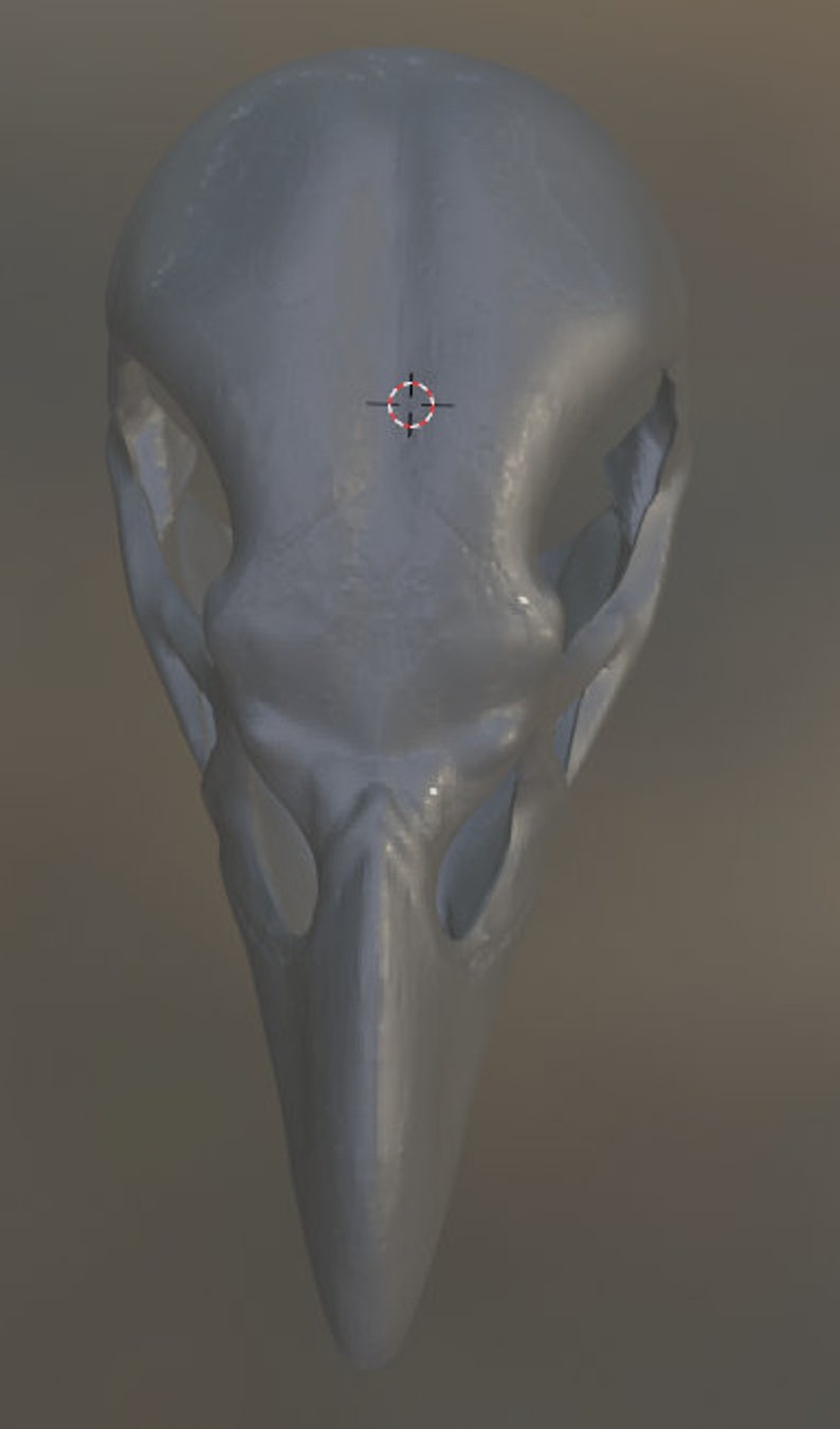Raven Skull Mask V2 .STL Files for 3D Printing - Etsy