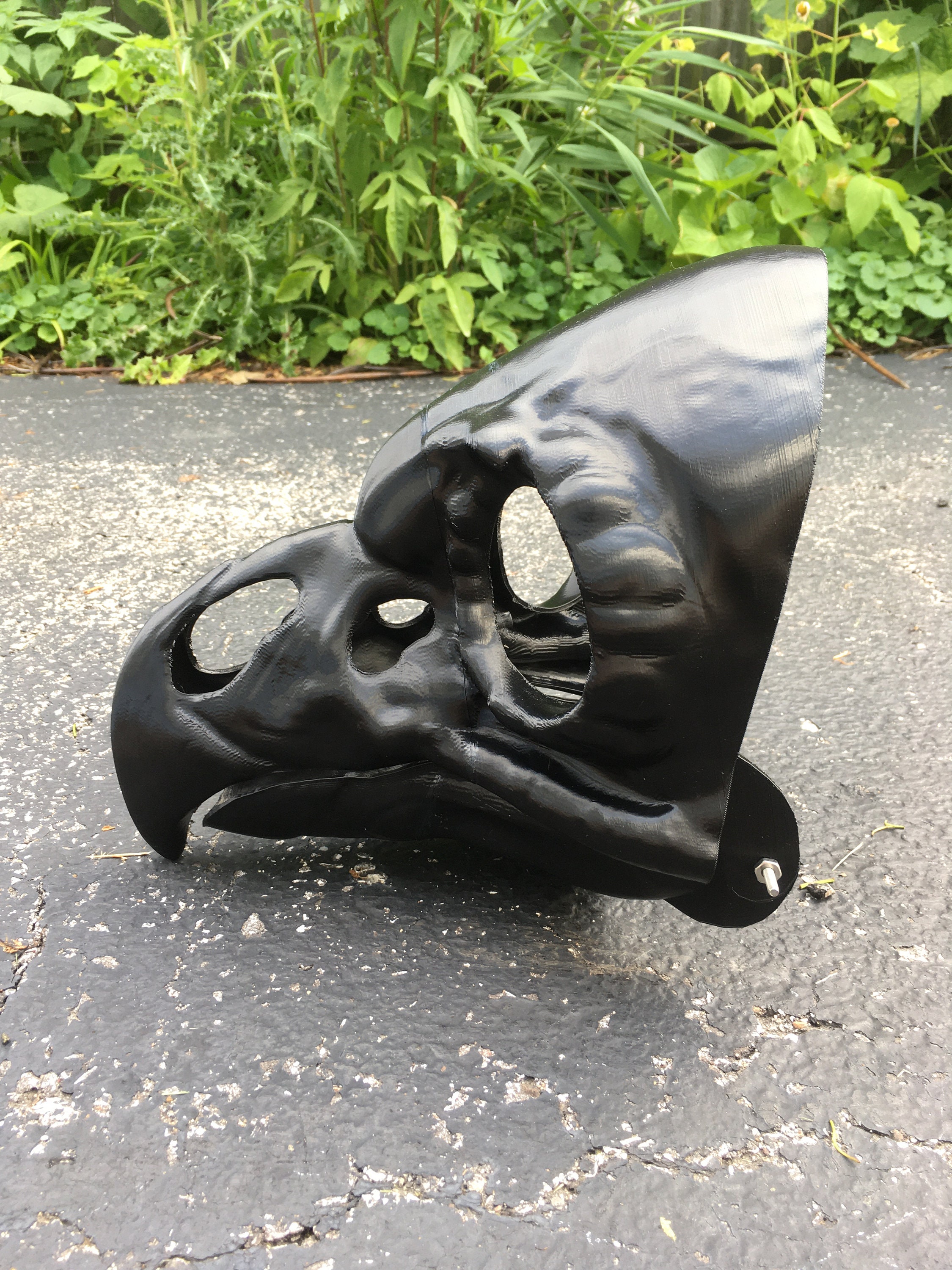 Owl Skull Mask PHYSICAL 3D print | Etsy