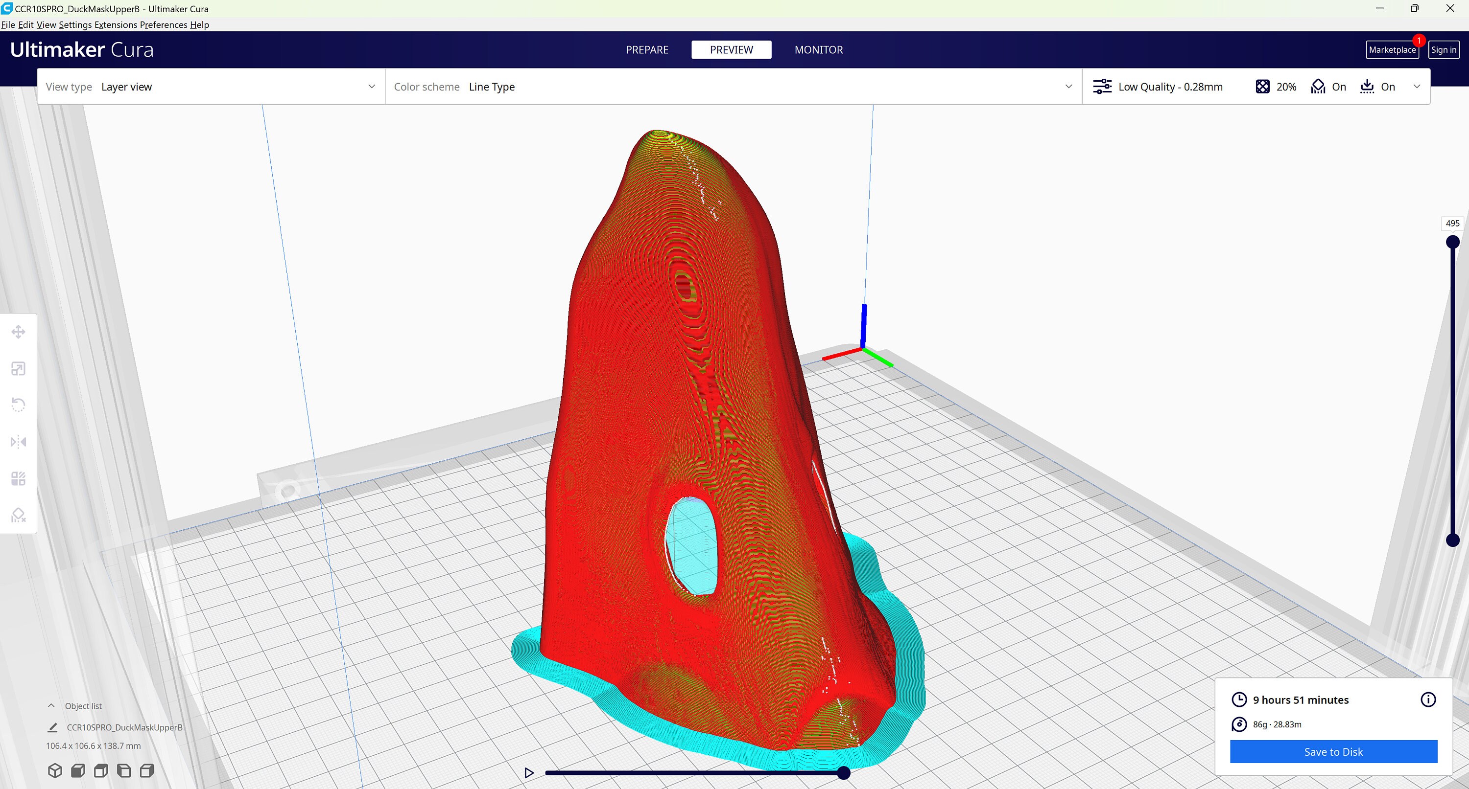 Duck Mask .STL Files for 3D Printing - Etsy