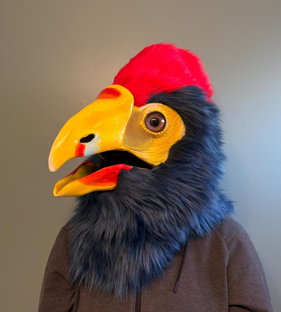 Realistic Ross Turaco Fursuit Head - Etsy