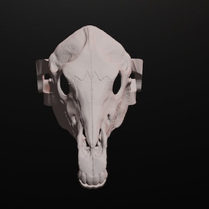 Horse Skull Mask V3 .STL Files for 3D Printing - Etsy Australia