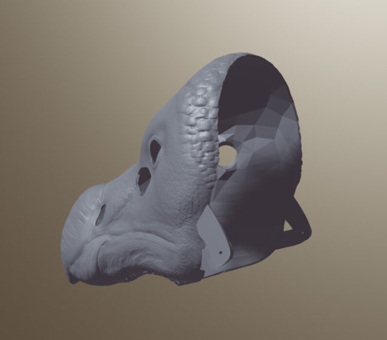 Dodo Bird Mask .stl Files for 3D Printing - Etsy