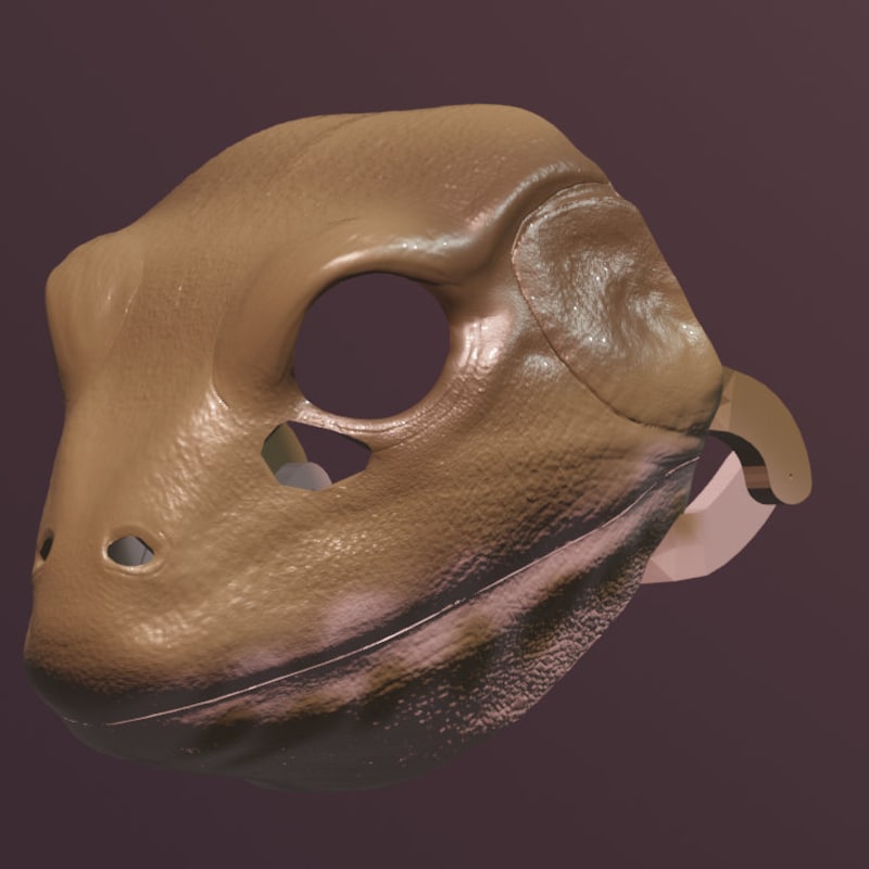 Frog Mask - Etsy