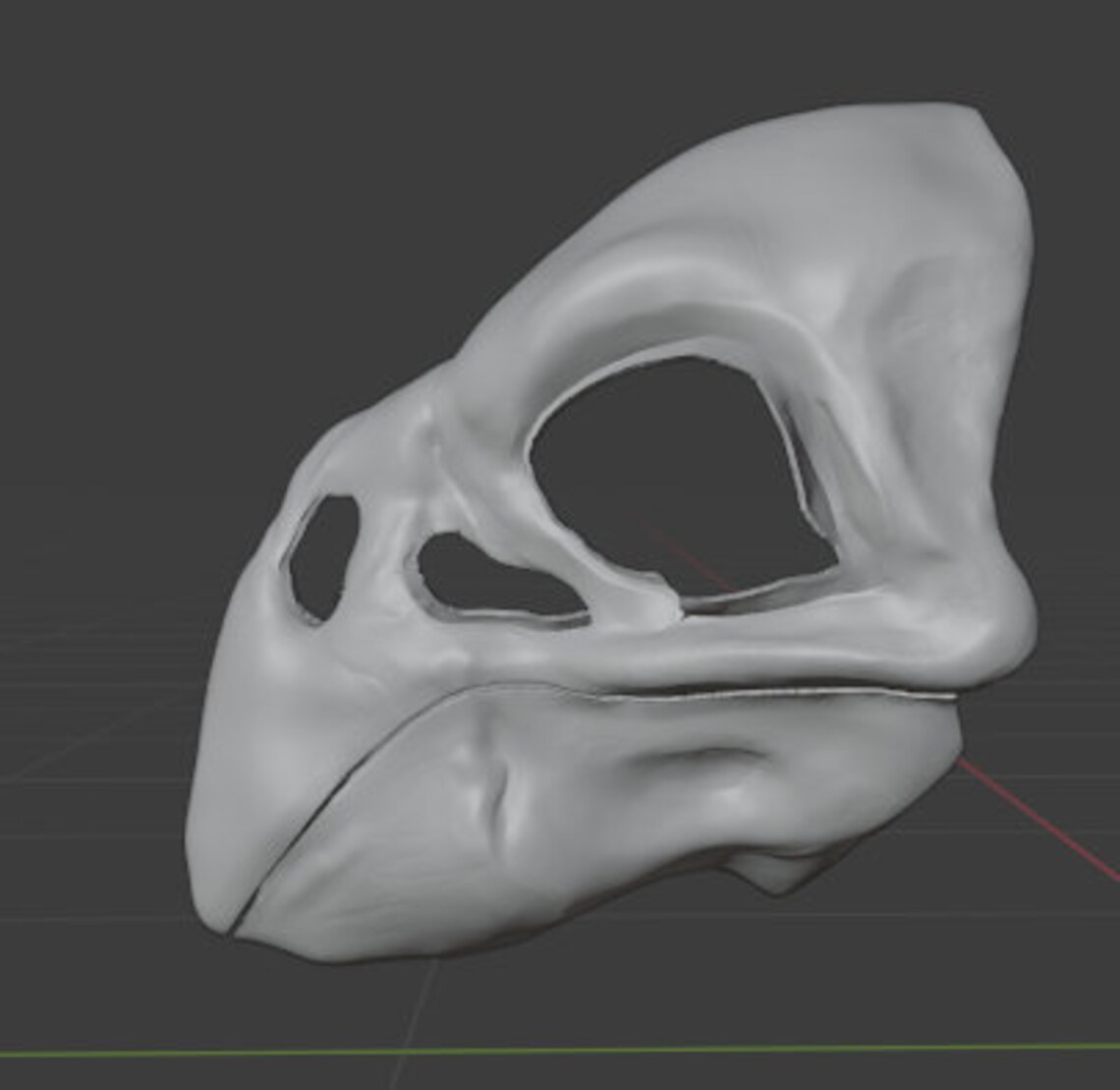 Finch Skull Mask STL Files - Etsy