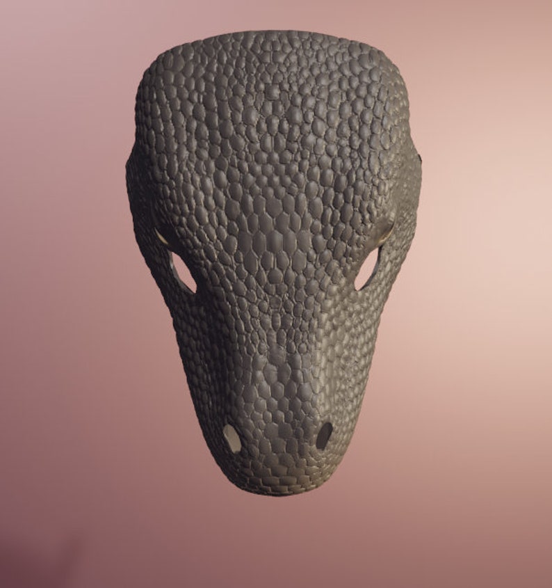 Komodo Dragon Mask .STL Files for 3D Printing - Etsy