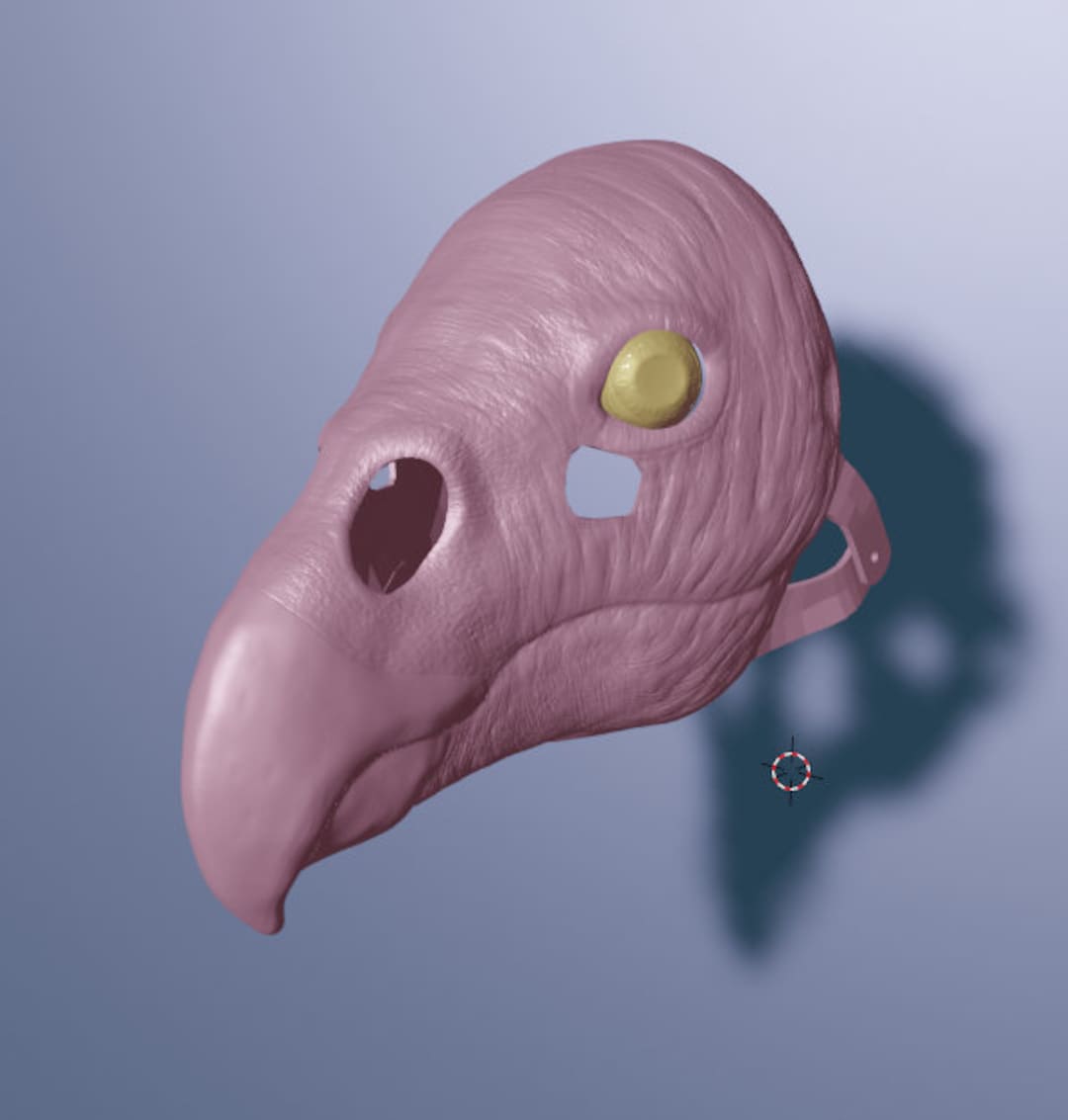 Turkey Vulture Mask .STL Files for 3D Printing - Etsy