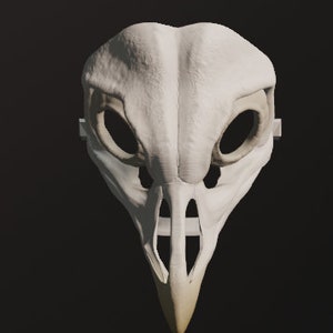 Barn Owl Skull Mask .STL Files for 3D Printing - Etsy