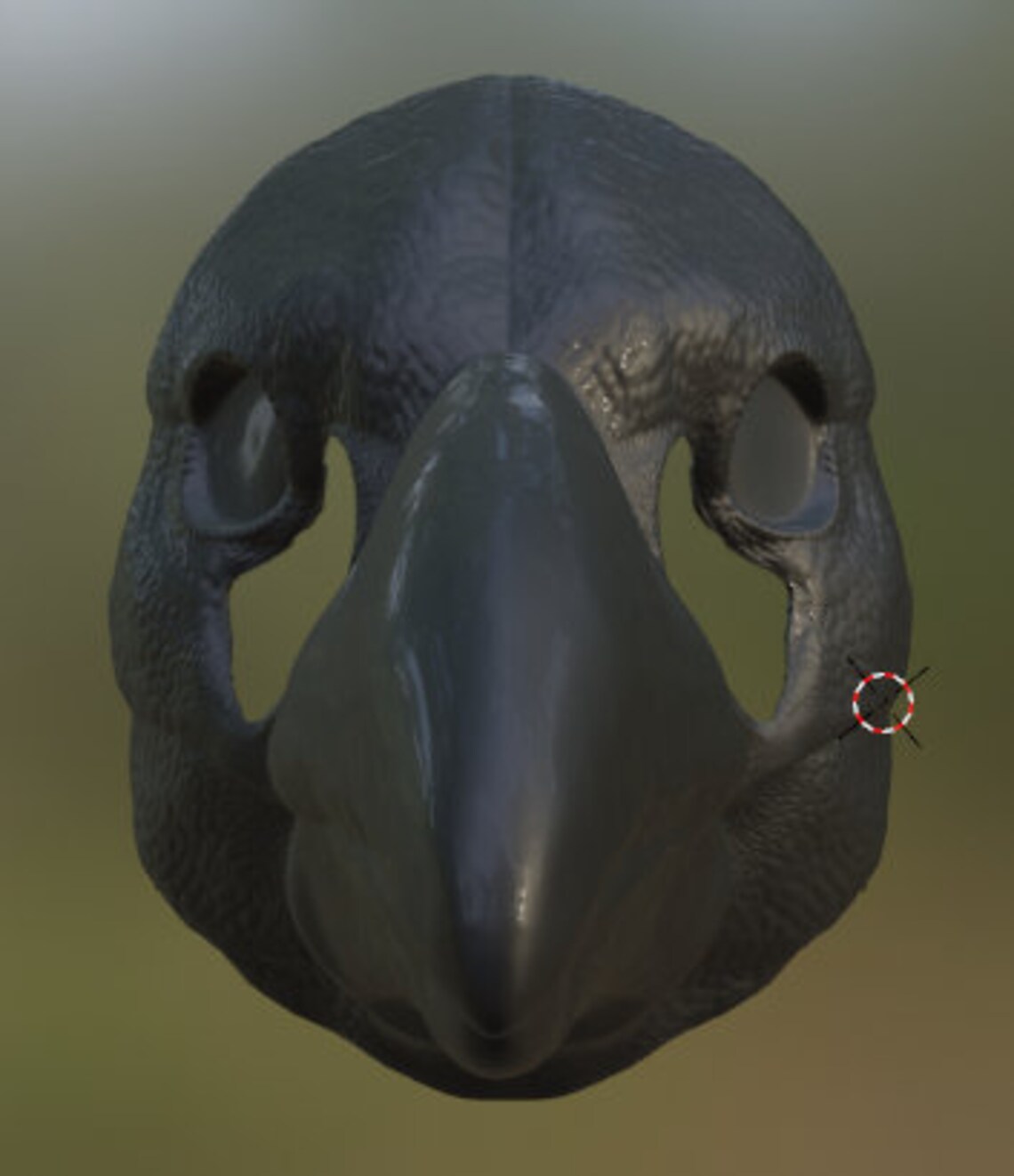 Raven Mask .STL Files for 3D Printing | Etsy