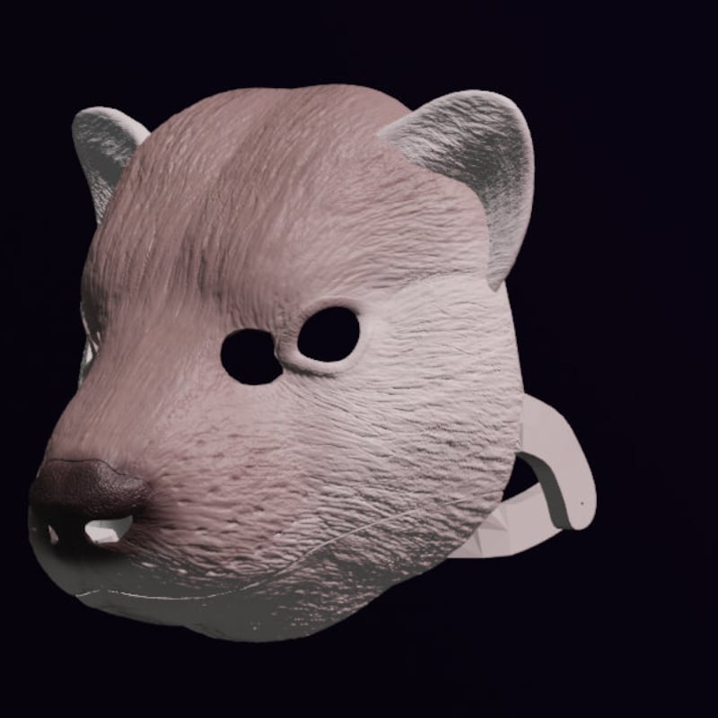 Otter Therian Mask - Etsy