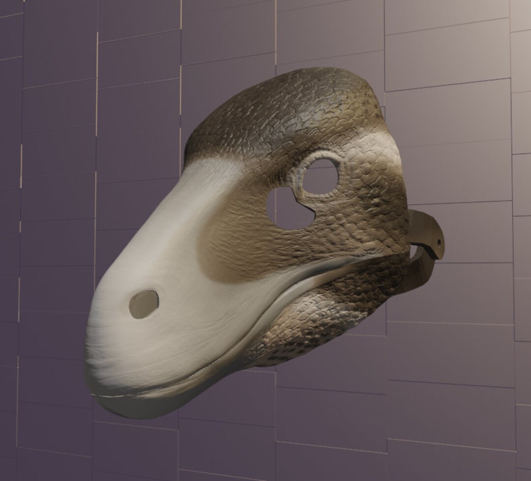 Troodon Mask .STL Files for 3D Printing - Etsy